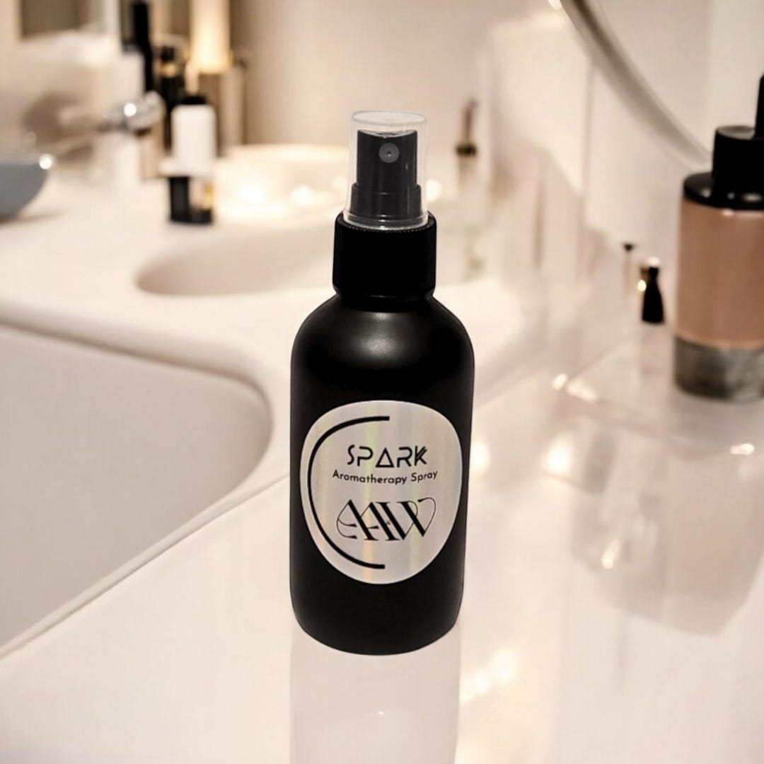 Spark Aromatherapy Spray - Essential Oil Top Notes of - Vanilla ...