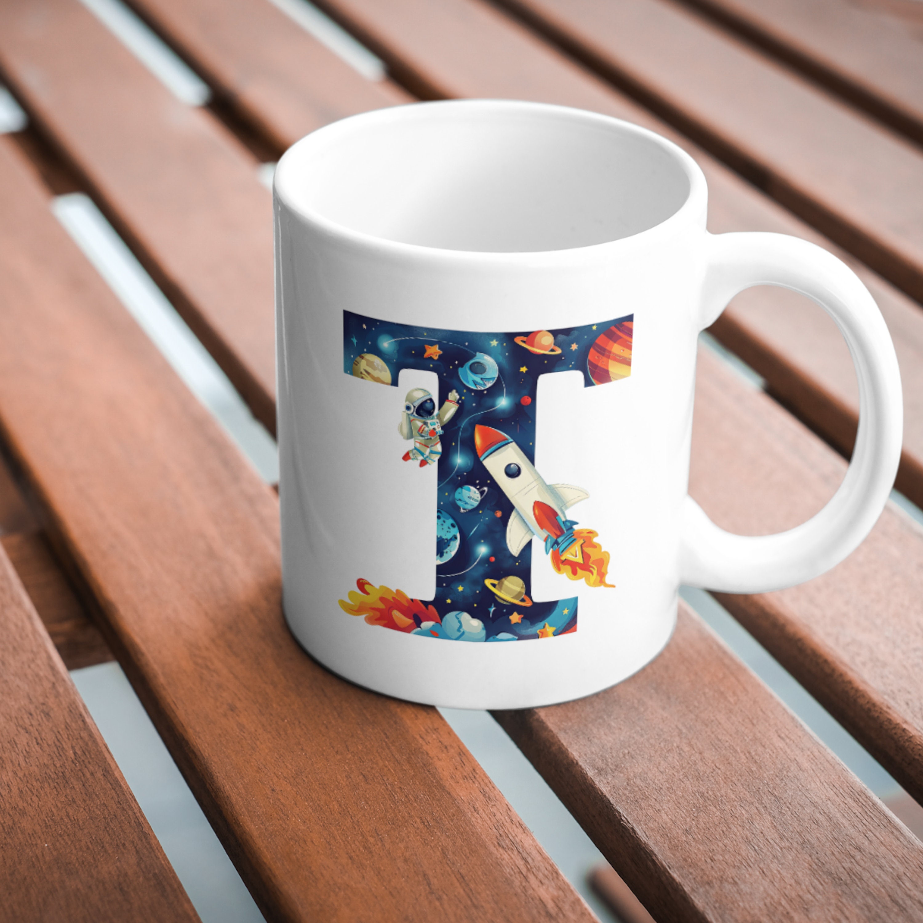 Watercolor Space Alphabet A-Z, Numbers 1-9 Clipart Bundle, Space ...