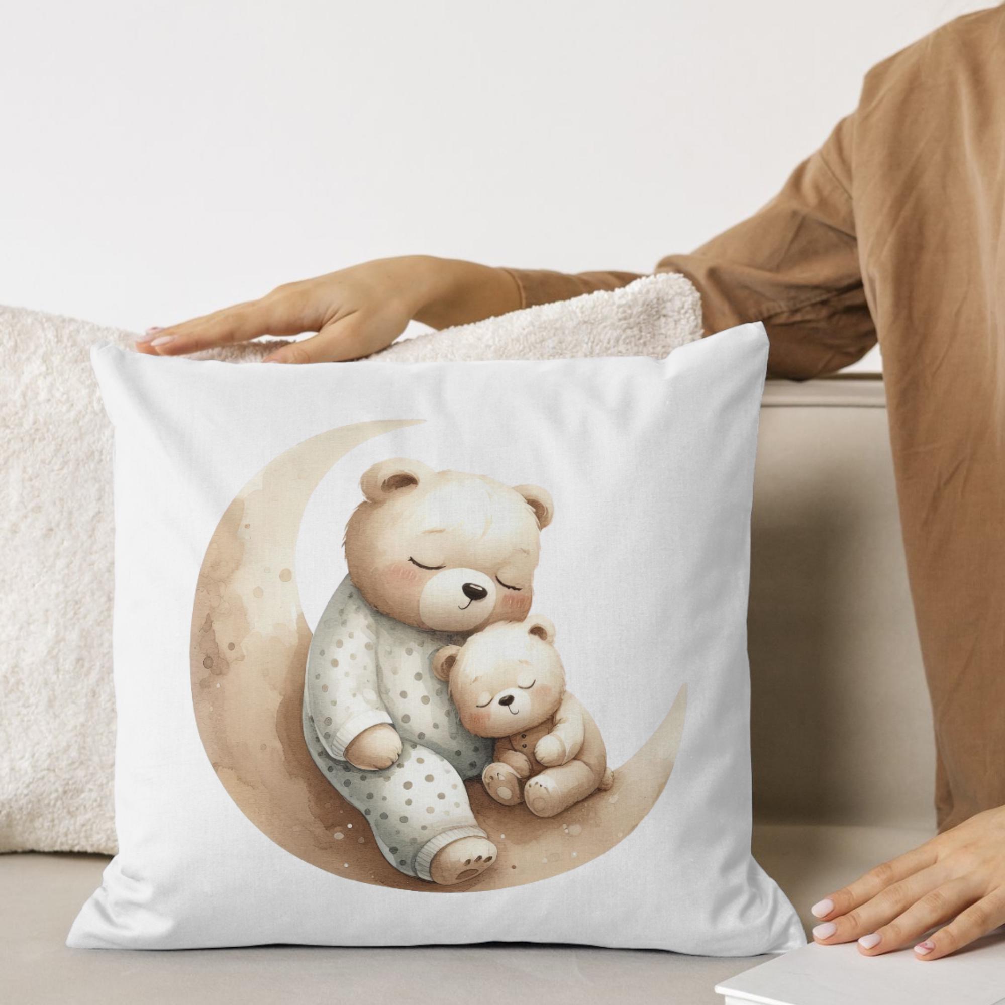 Watercolor Mom and Baby Animals Clipart: Nursery Decor, Mother's Day ...