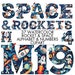 Watercolor Space Alphabet Clipart: Rocket & Astronaut Letters (digital ...