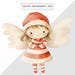 Watercolor Christmas Clipart Bundle: Cozy Wonderland PNG (digital ...