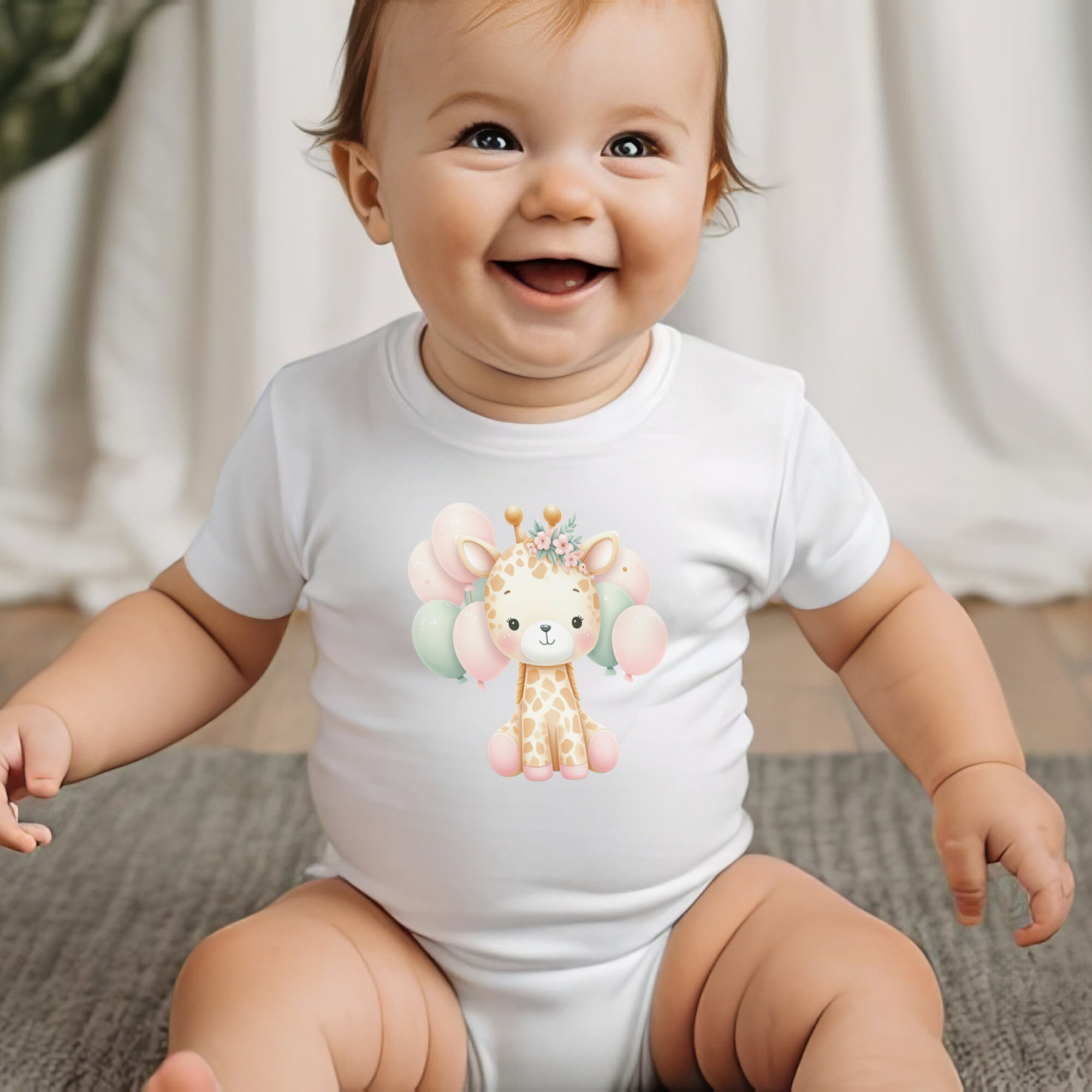 Pink Safari Clipart PNG, Girl Safari Party, Cute Safari Animals, Pink ...