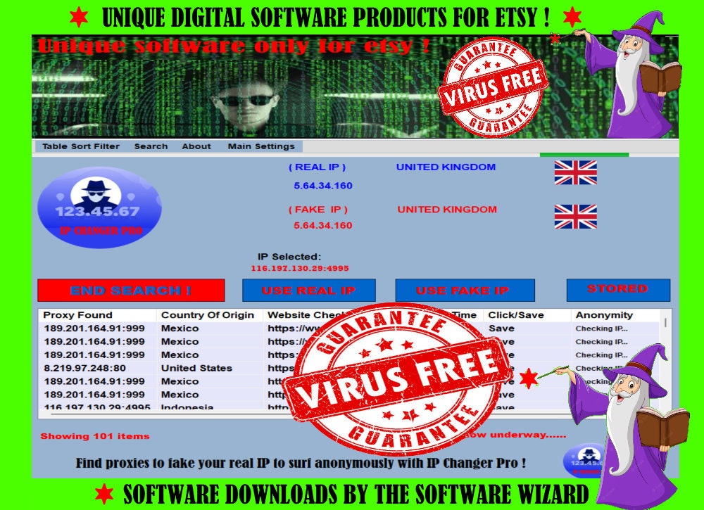 Internet Privacy Hide IP Address Software , Digital Download Software ...
