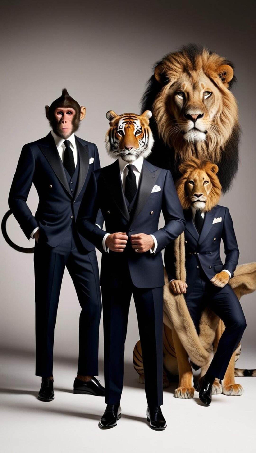 Trendy Monkey Printable Wallpapers for Phones and Computers, Printable ...