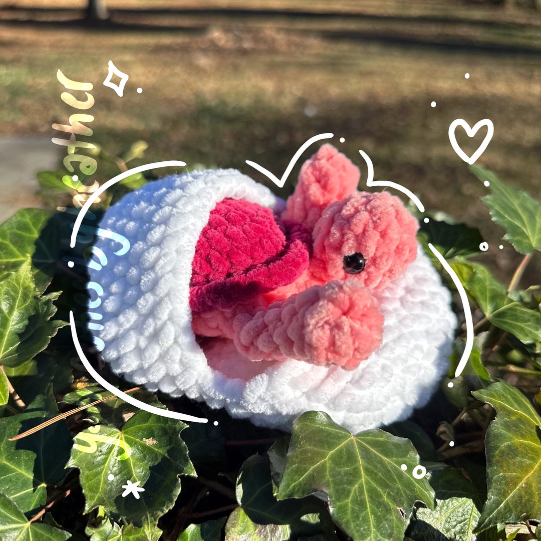 Pink Sea Turtle Hatchling - Etsy