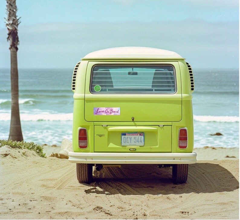 Taylor Swift LOVER on BOARD Bumper Stickers, Eras Tour, Swiftie Merch ...