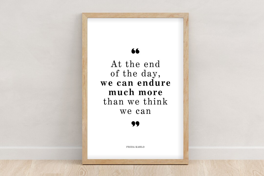 Frida Kahlo's Quote | Printable Poster, Printable Art, Digital Download ...