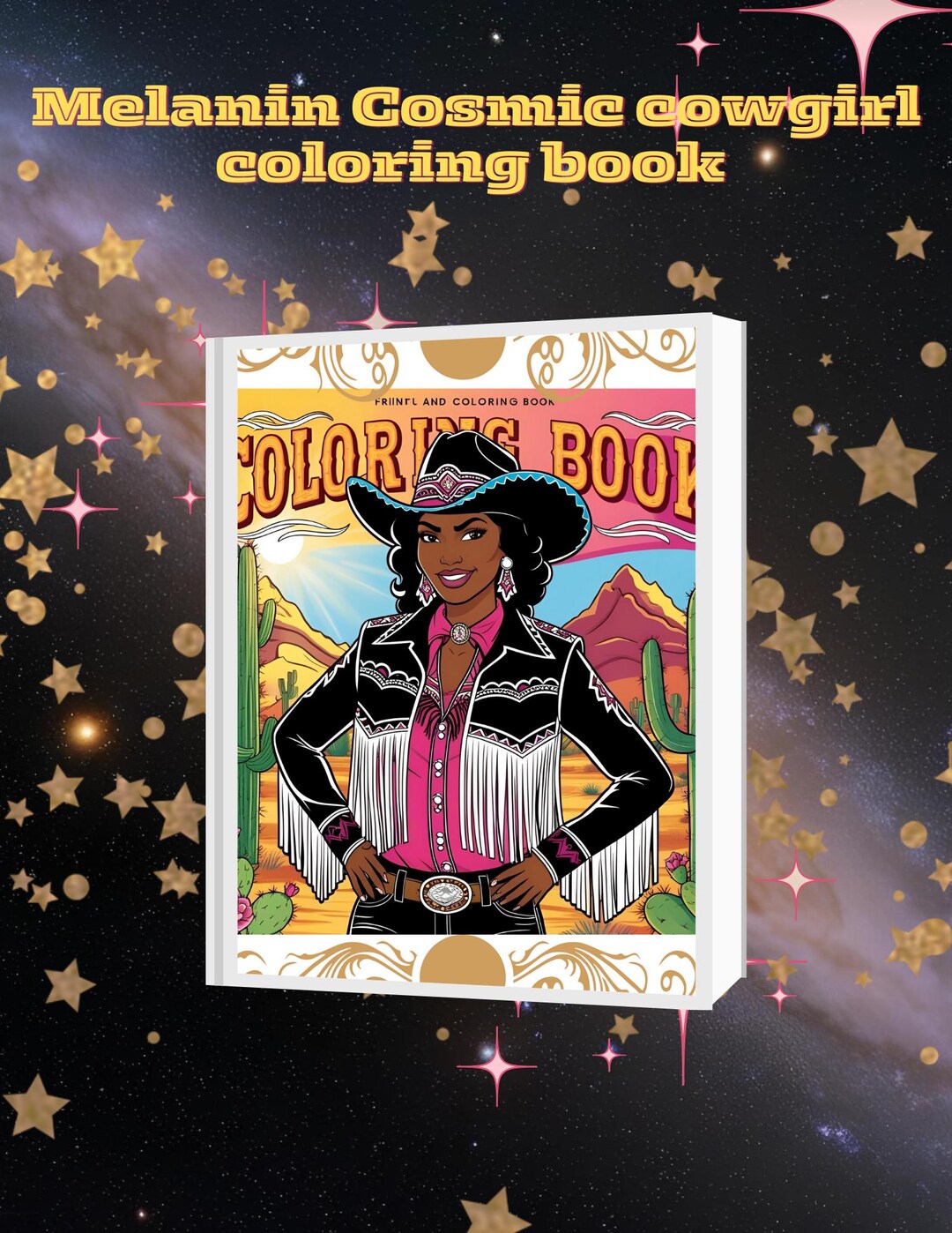 Melanin Cosmic Cowgirls - Etsy