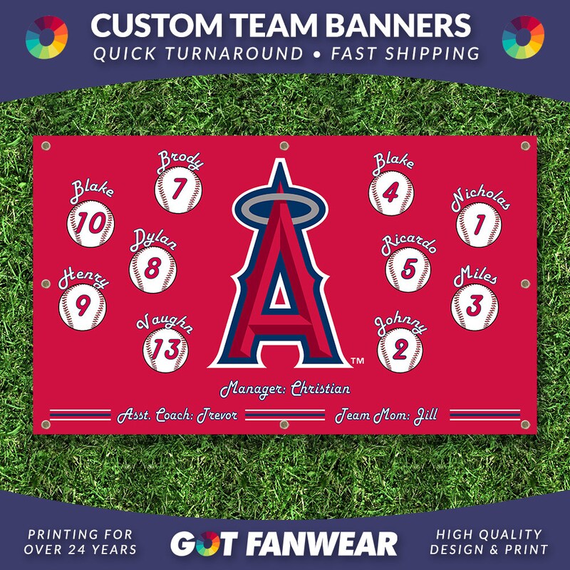 Angels Baseball - Etsy