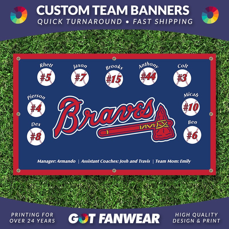 Atlanta Braves - Etsy