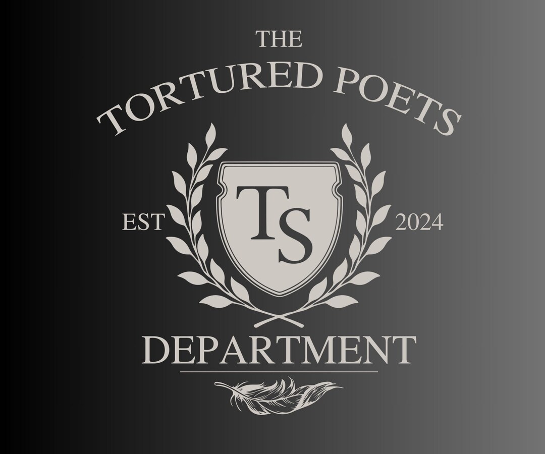Tortured Poets Department Crest SVG PNG EPS Swiftie Gift the Eras Tour ...