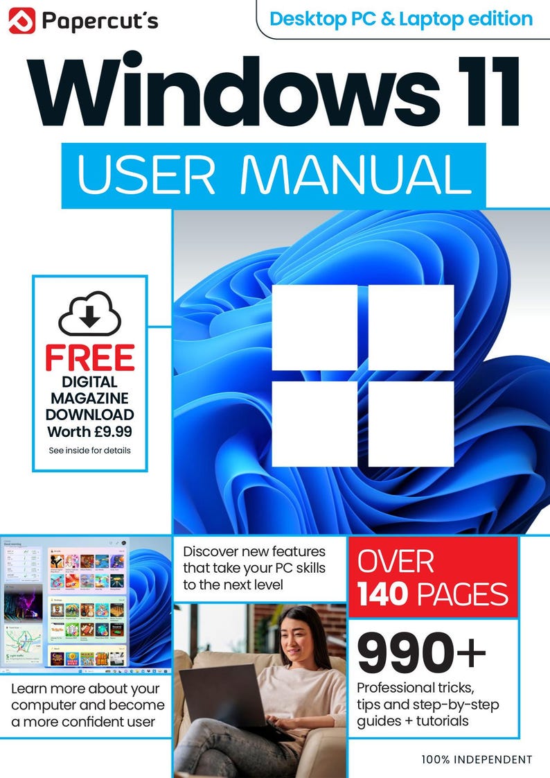 Windows 11 User Manual – 2025 Digital PDF - Professional Tricks, Tips ...
