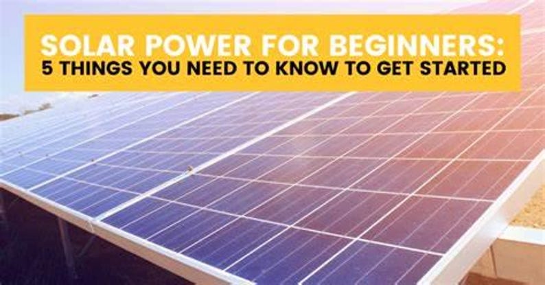 The Everything Solar Power for Beginners 2 Books in 1 A Detailed Guide ...