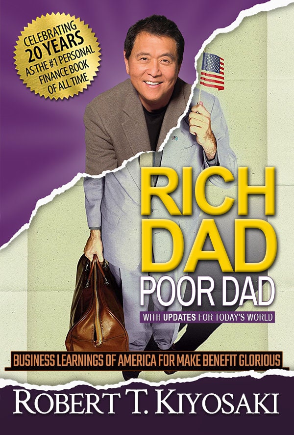 Rich Dad Poor Dad by Robert Kiyosaki, Financial Planning Motivational, Investing, Self Help ...
