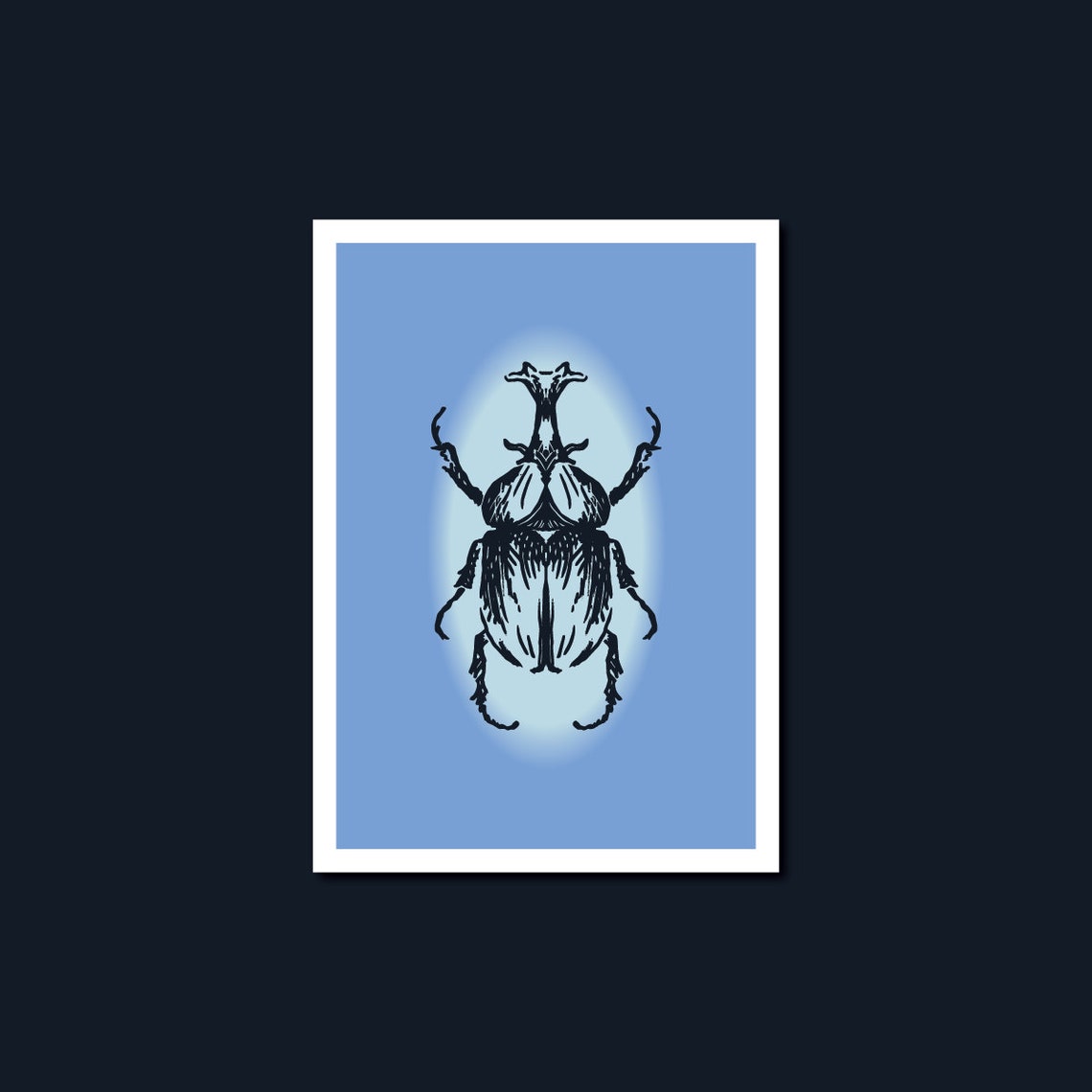Beetle Print - Etsy