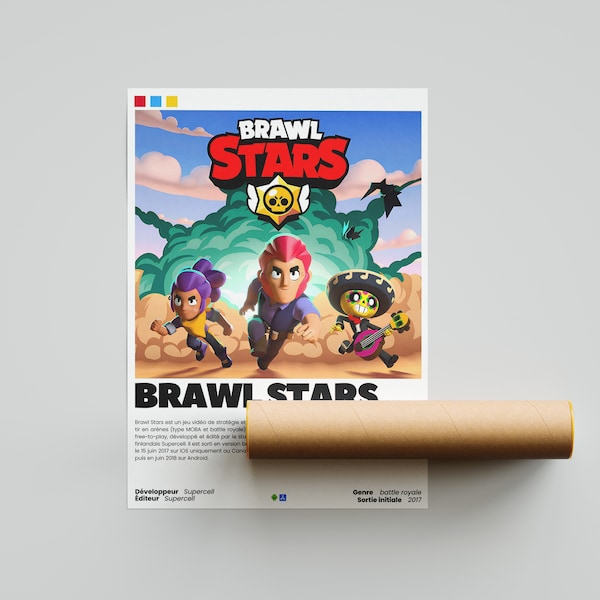 Brawl Stars Posters - Etsy