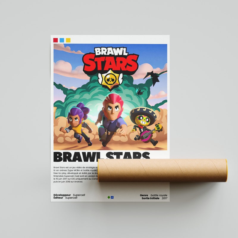 Brawl Stars Posters - Etsy