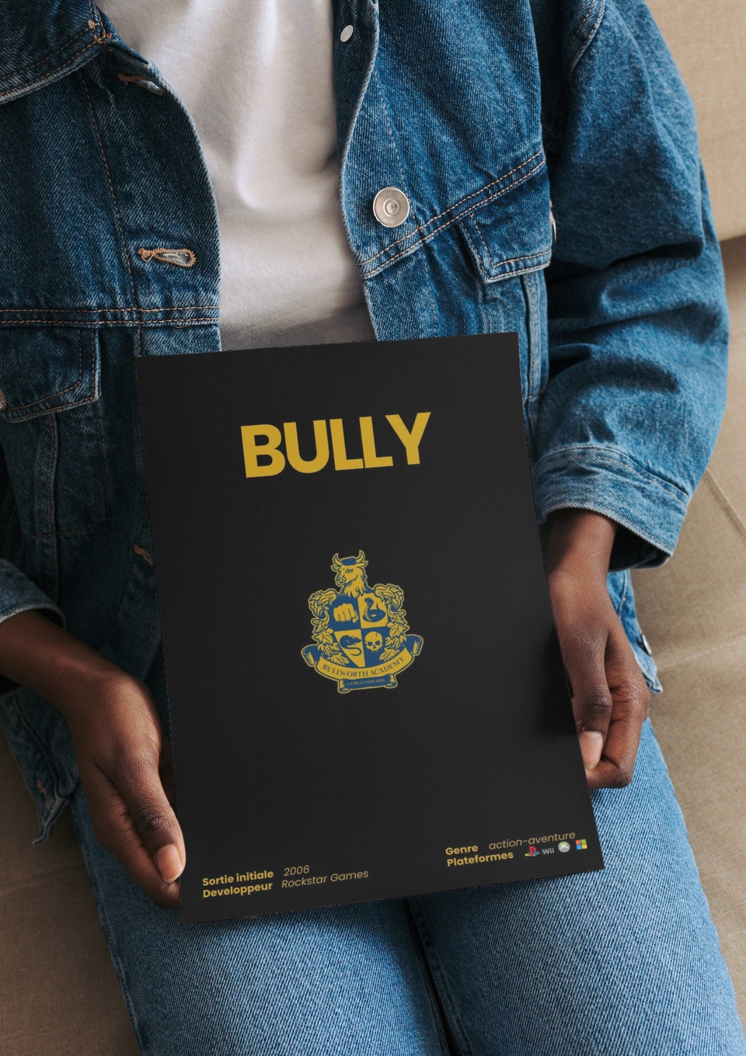 16 Digital Posters of the Video Game - Bully. Video Game, Downloadable ...