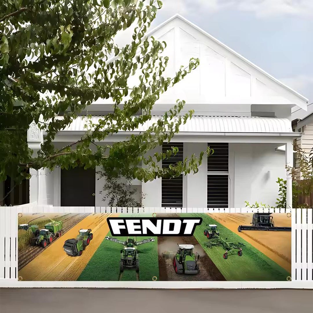 Fendt 2x8ft Banner Flag for Showroom Garage Man Cave Tractor Lover - Etsy