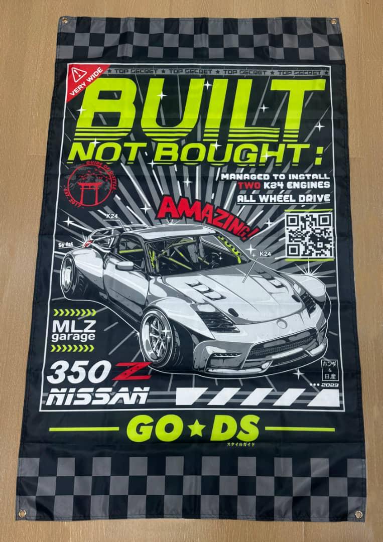 Nobori JDM Flag, Japanese Car Enthusiast, Racing Team Banner, Drift ...