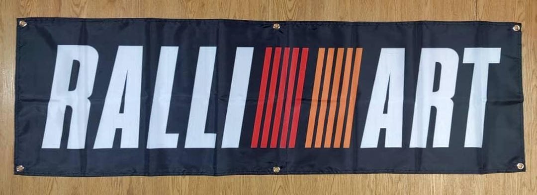 Mitsubishi Ralliart GTO 3000GT Evo Evolution Banner Poster, Car Wall ...