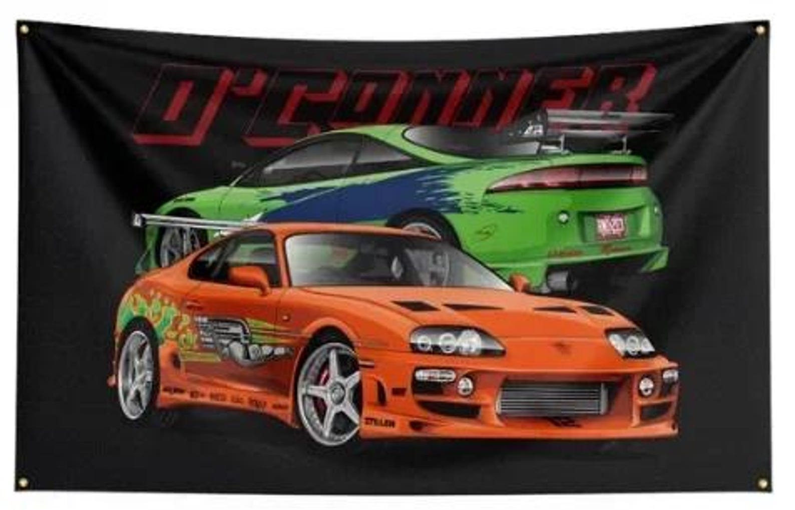 Civic JDM Garage Banner Flag Wall Car Ft Racing Decor Show 3x5 Sign Man ...