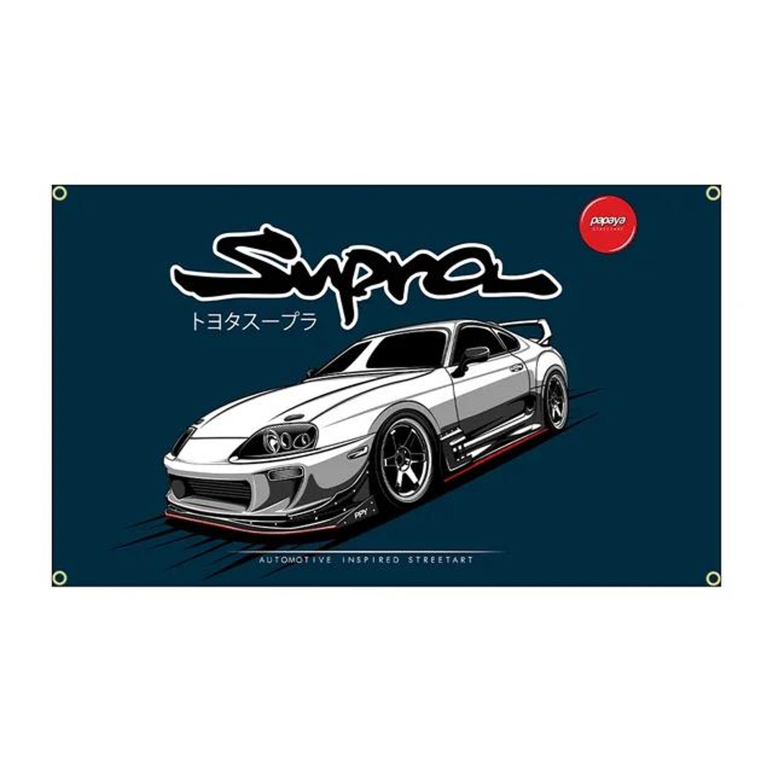 Civic JDM Garage Banner Flag Wall Car Ft Racing Decor Show 3x5 Sign Man ...
