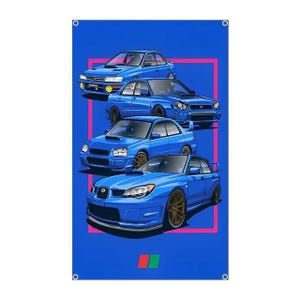 Civic JDM Garage Banner Flag Wall Car Ft Racing Decor Show 3x5 Sign Man ...
