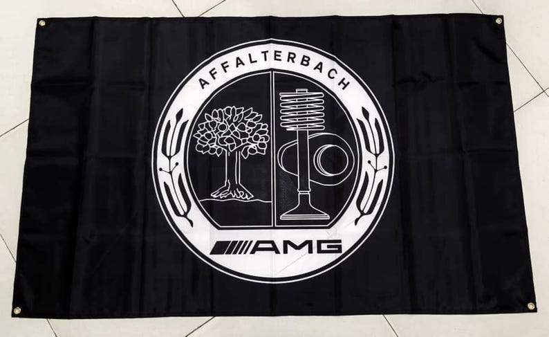 Amg Flag Benz Banner Racing Car Garage 3x5 Wall Decor Flags Show Man ...