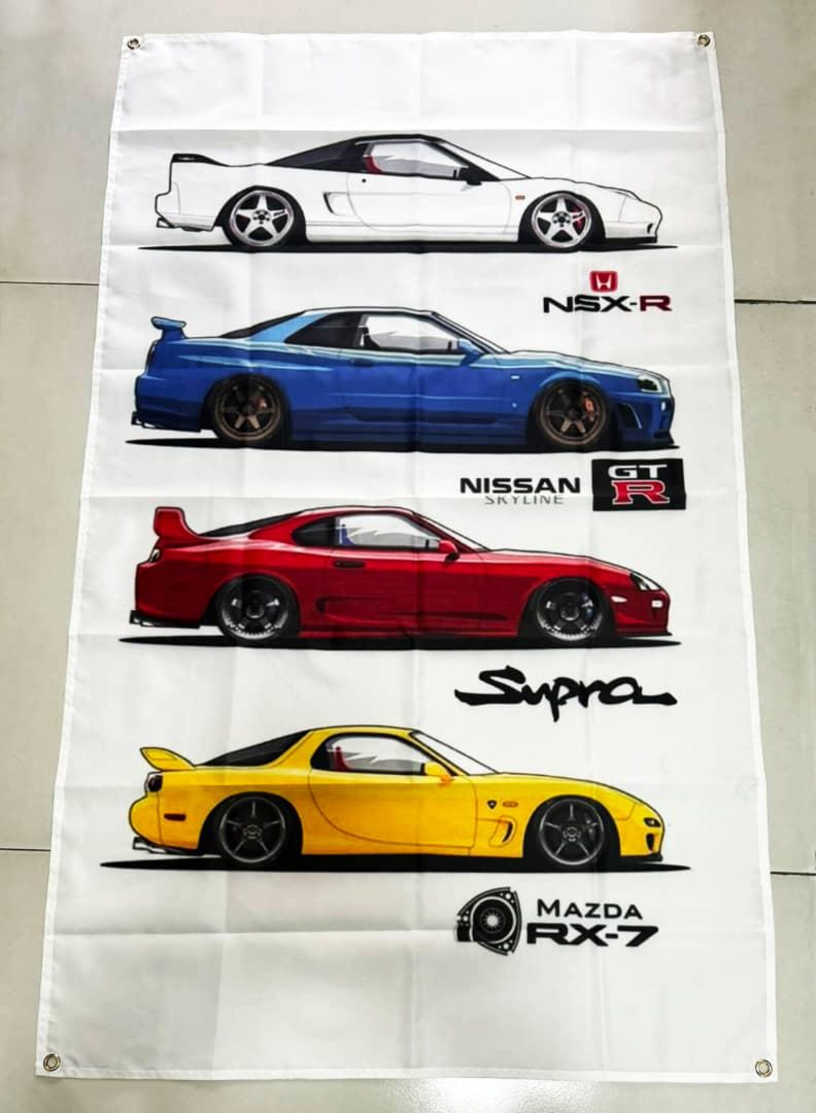Nobori JDM Flag, Japanese Car Enthusiast, Racing Team Banner, Drift ...