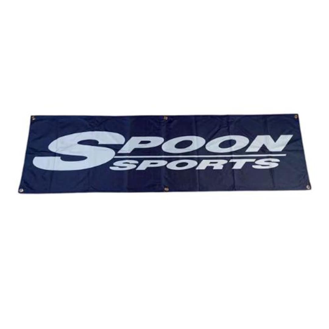 Honda Spoon Sports Windshield Civic Type R Banner Flag Sign Man Cave ...
