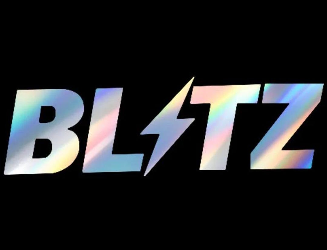 Sticker BLITZ Decal Vinyl Car Jdm Window Bumper Funny Truck Racing ...