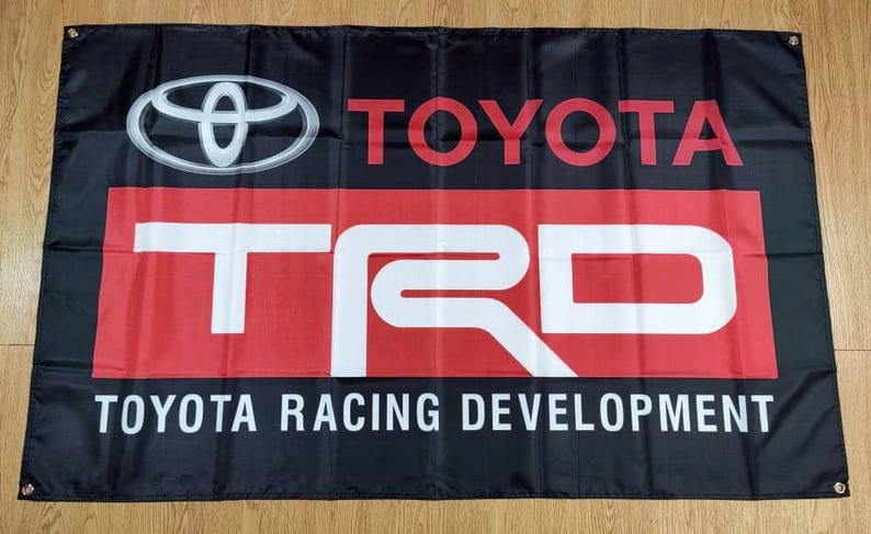 TRD Windshield Decal Banner Flag Stickers, Car Lover Wall Decor ...