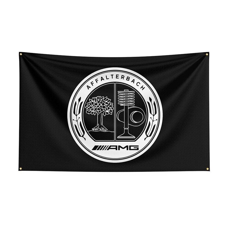 Amg Flag Benz Banner Racing Car Garage 3x5 Wall Decor Flags Show Man ...