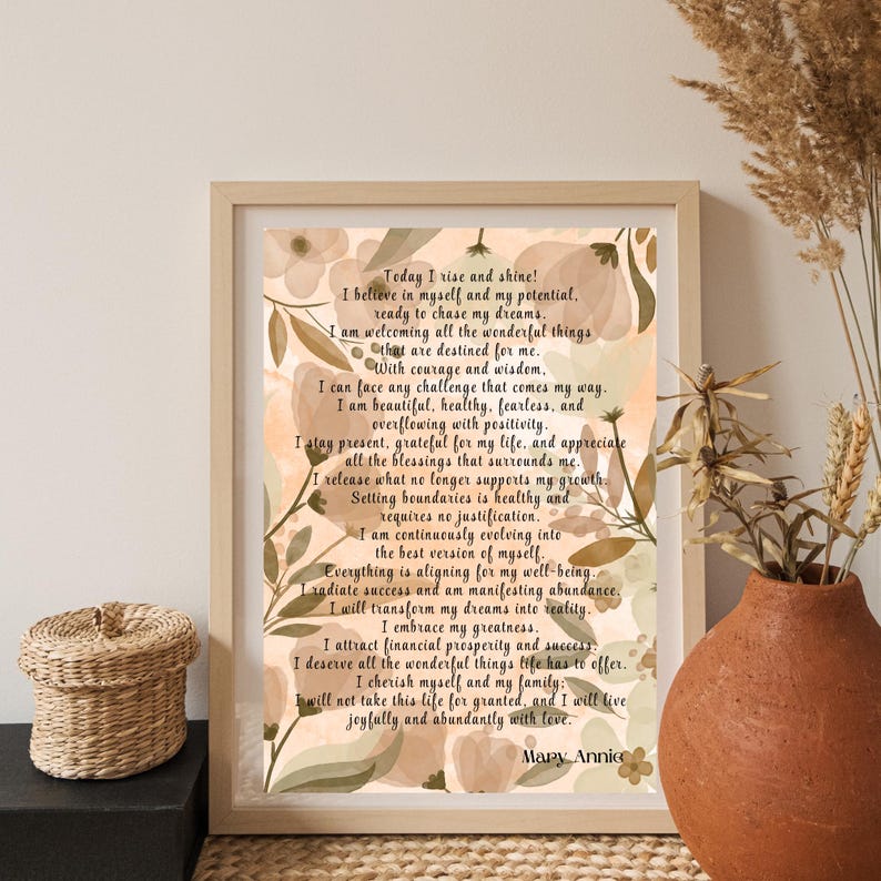 Empowering Affirmation Card for Her (digital Download) - Etsy