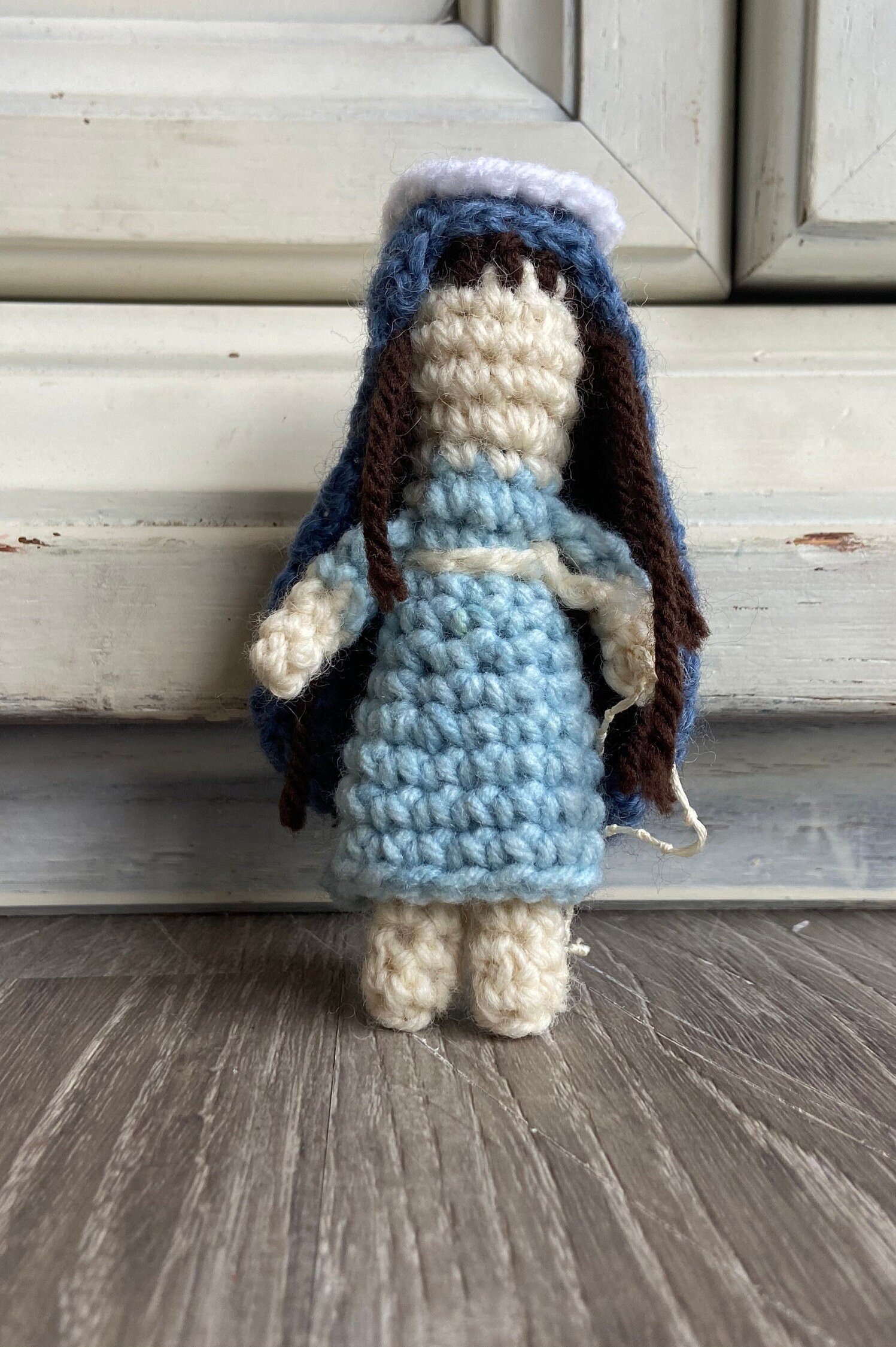Blessed Virgin Mary Crocheted Catholic Doll - Etsy