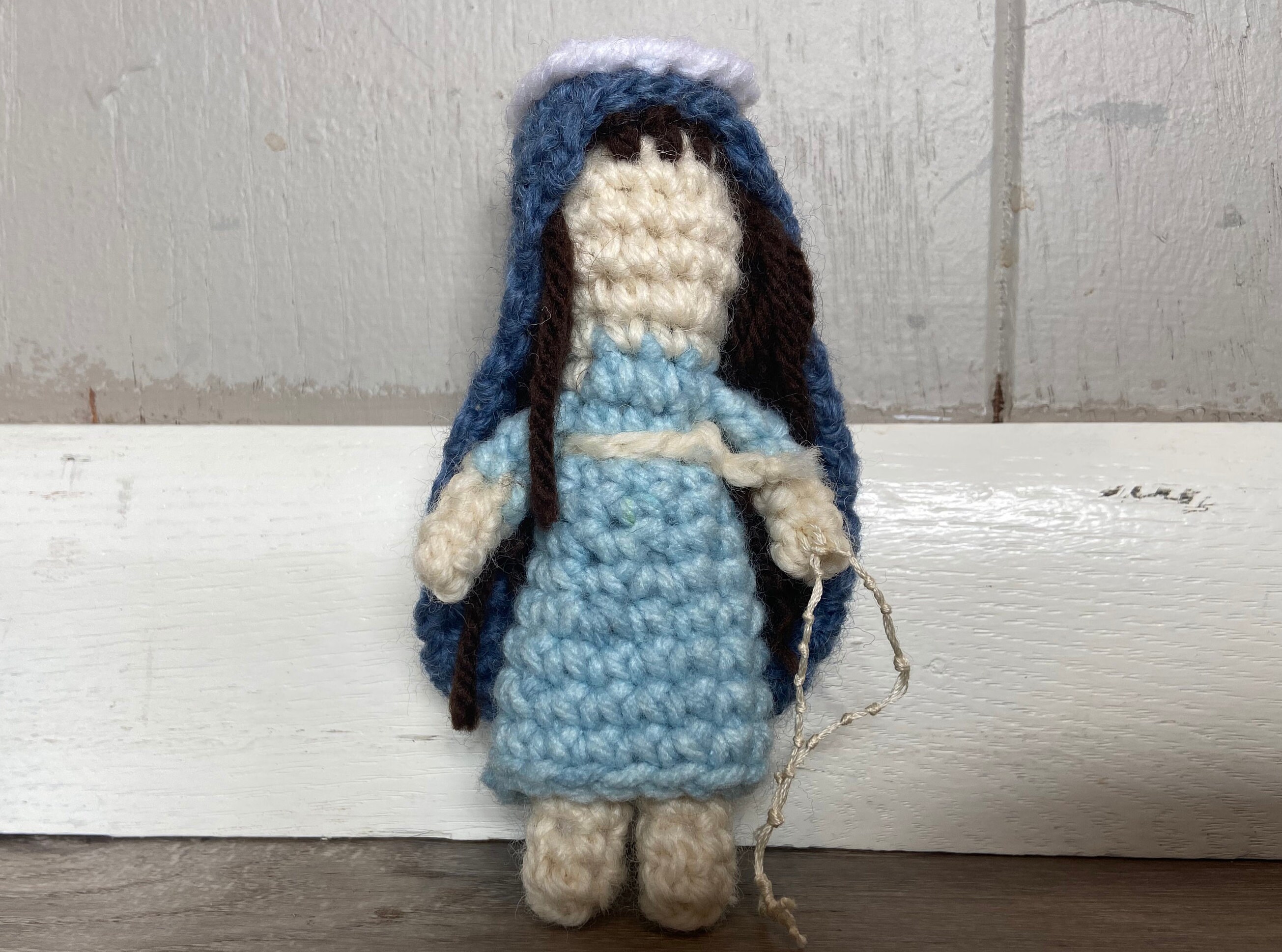 Blessed Virgin Mary Crocheted Catholic Doll - Etsy