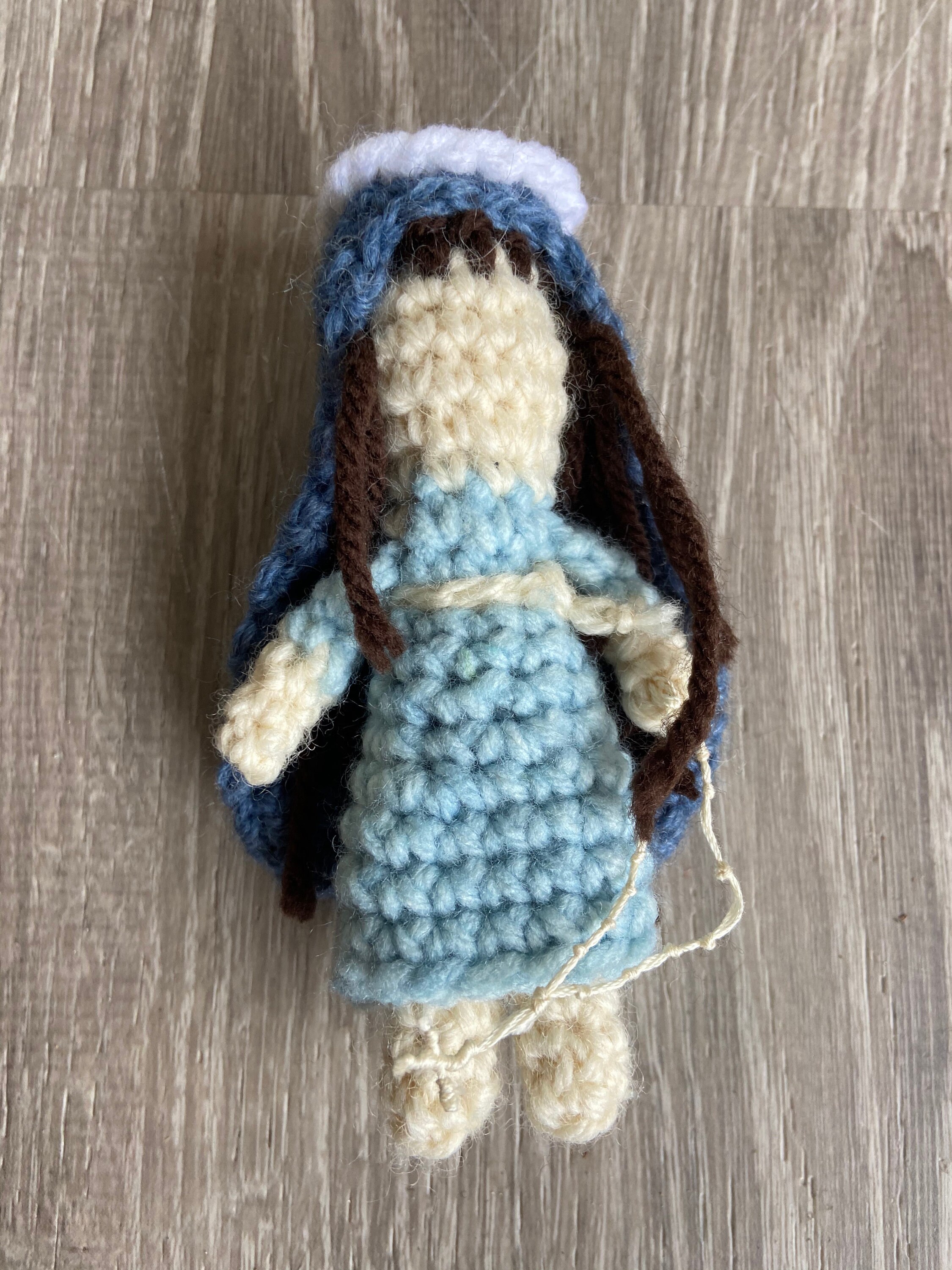 Blessed Virgin Mary Crocheted Catholic Doll - Etsy