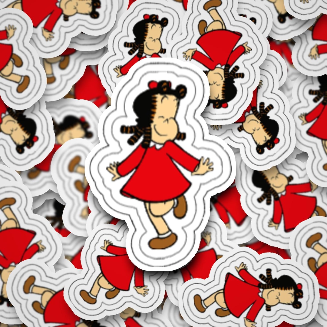 Stickers - Laminated - Classic Cartoon - Lulu - Etsy