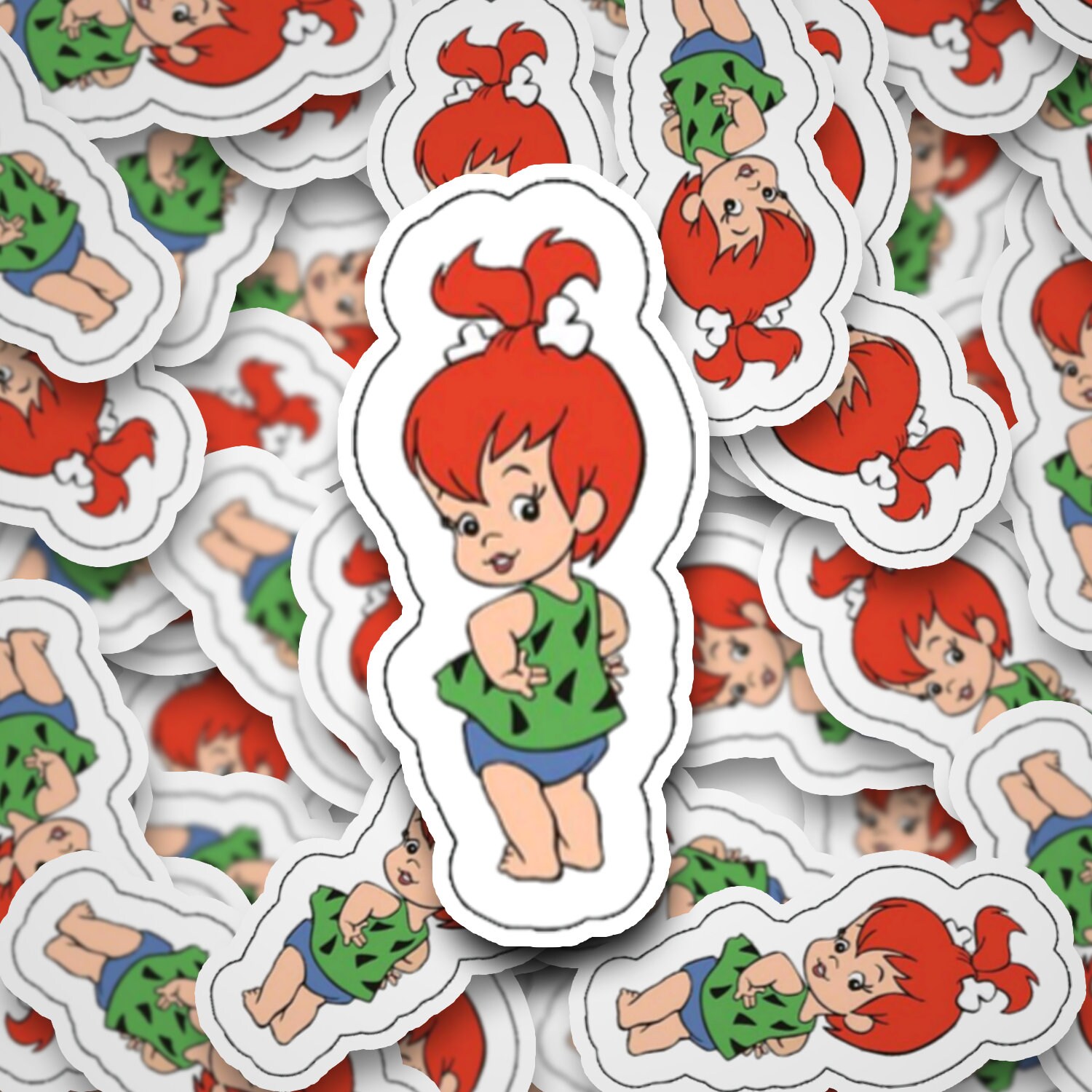 Stickers - Laminated - (6 Designs) Cartoon - Characters - Etsy
