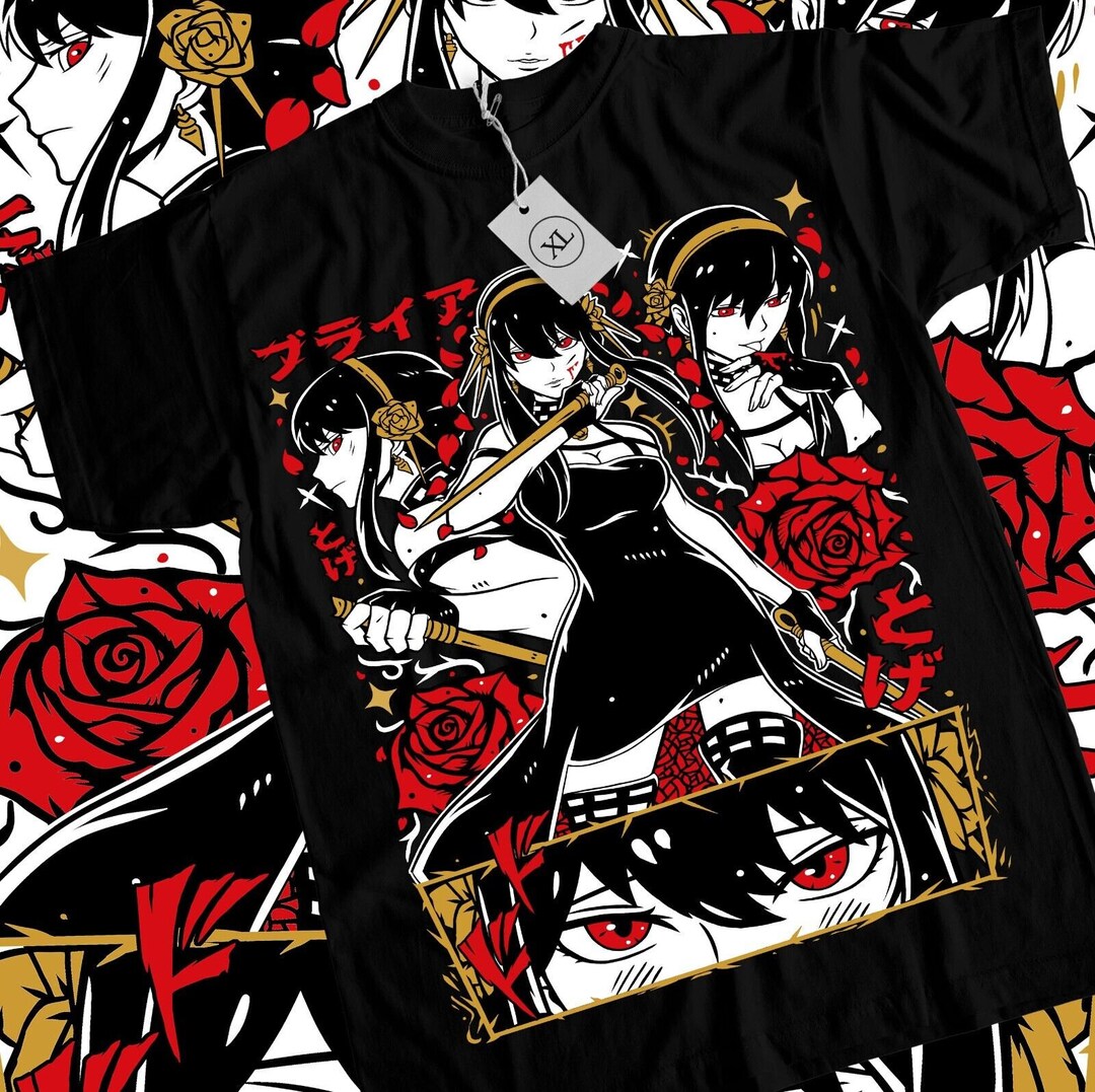 Spy X Family Unisex T-shirt Loid Yor Anya Bon Forger Manga - Etsy