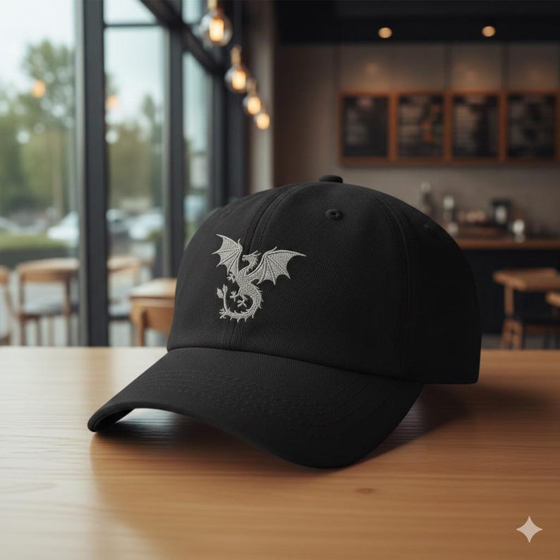Flying Dragon Embroidery Design, Mythical Dragon Silhouette Stitch ...