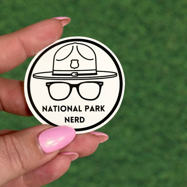 National Park Nerd Sticker / National Park Sticker / Stanley Cup ...