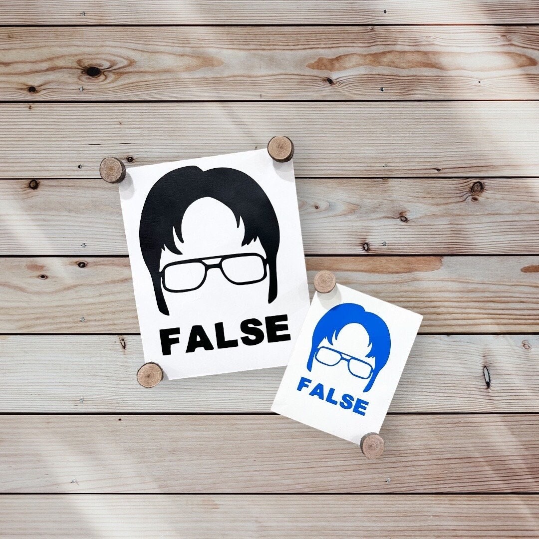 Dwight Schrute Vinyl Decal / the Office Sticker - Etsy