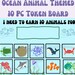 Adorable Ocean Animal Token Board for Kids - Printable Behavior Reward ...
