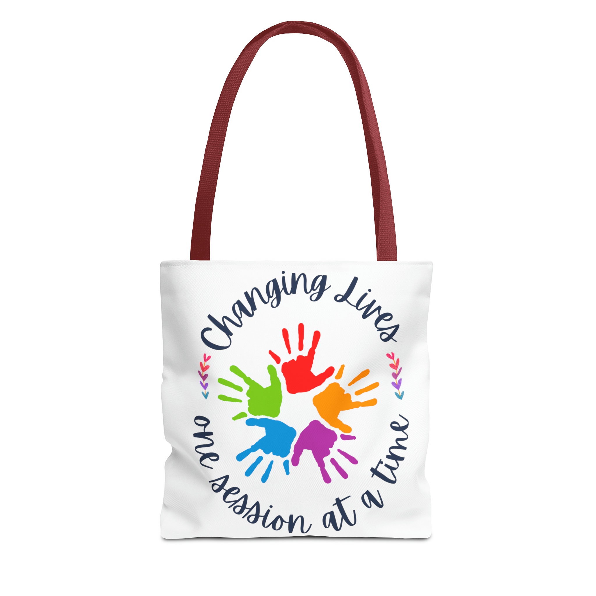 Changing Lives One Session at a Time Tote Bag ABA Therapy Tote ...