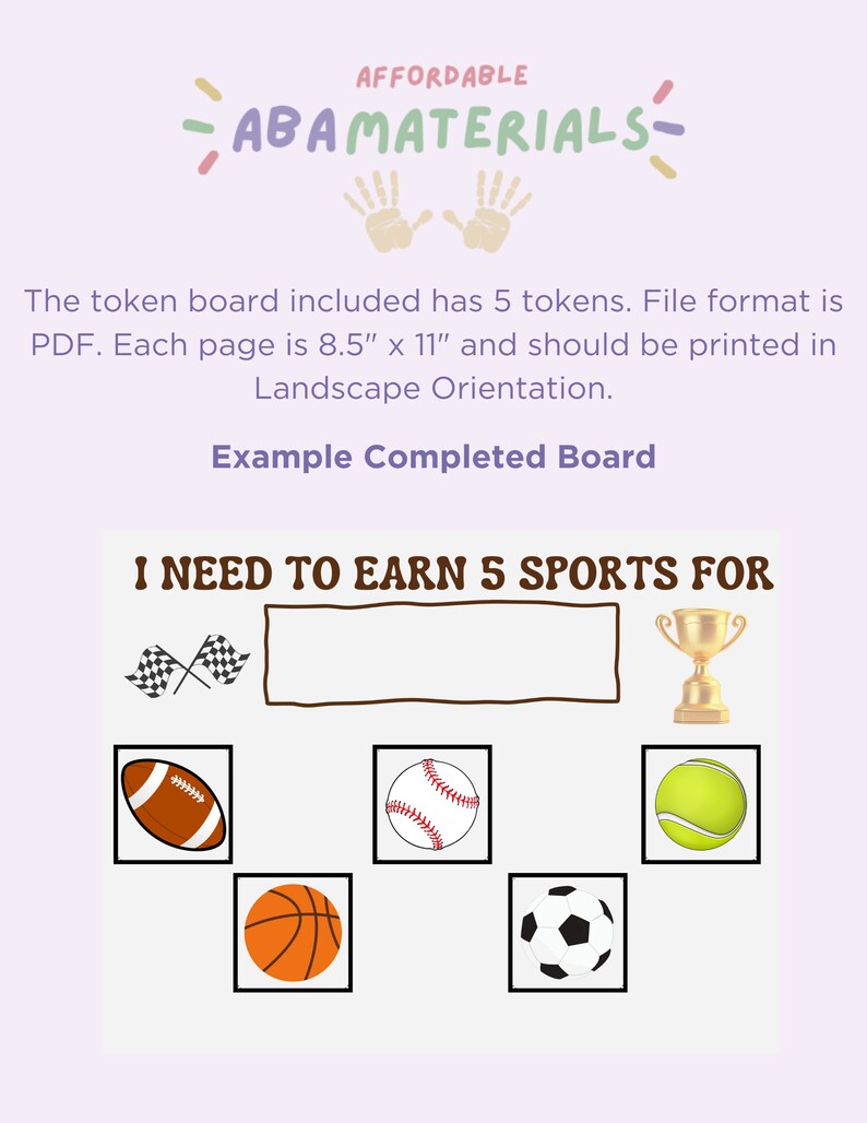 Score Big With Our Sports Bundle! Printable First - Then Board ...
