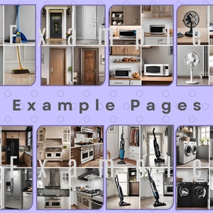 Around the House Printable Flashcards- 20 Children Flashcards, Print at ...