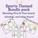 Score Big With Our Sports Bundle! Printable First - Then Board ...