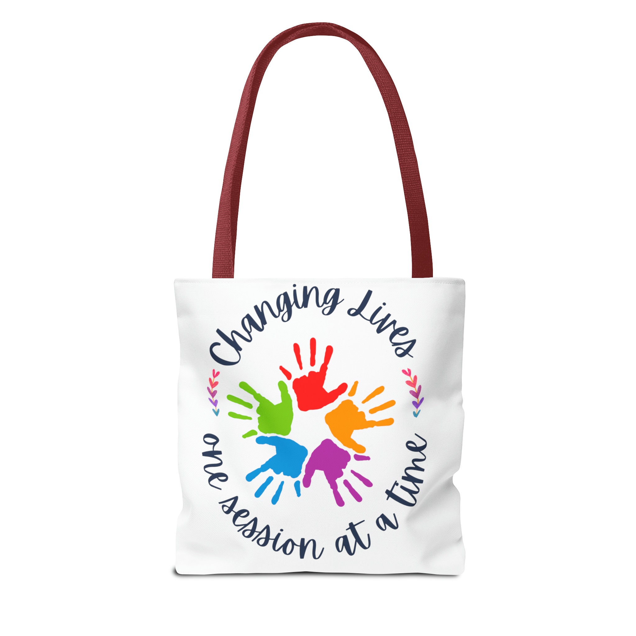 Changing Lives One Session at a Time Tote Bag ABA Therapy Tote ...